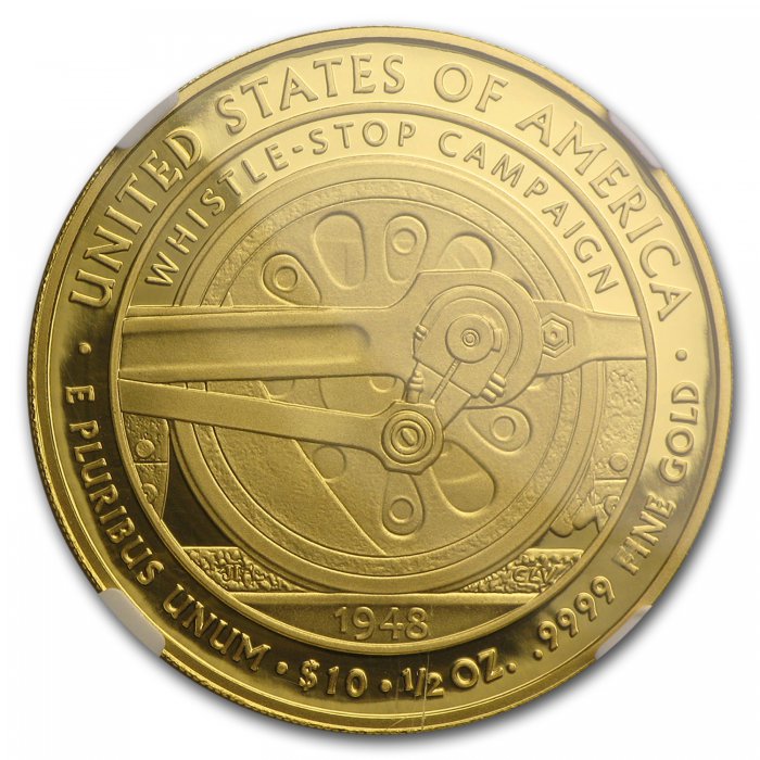 Buy 2015-W 1/2 oz Gold Bess Truman PF-70 NGC (ER) [91468] - $792.00